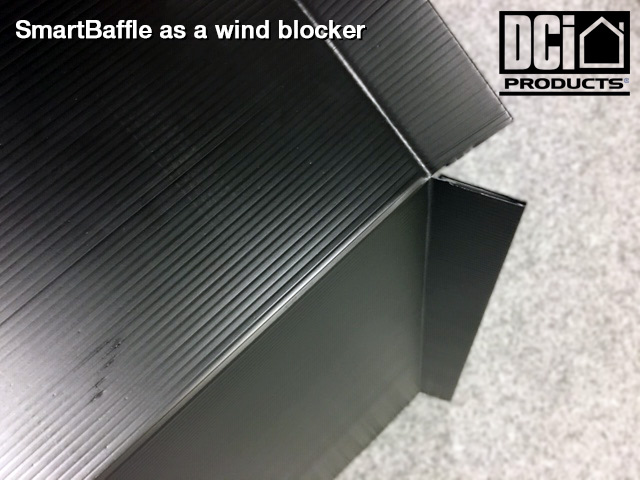 SmartBaffle Wind Blocker - For all types of insulation